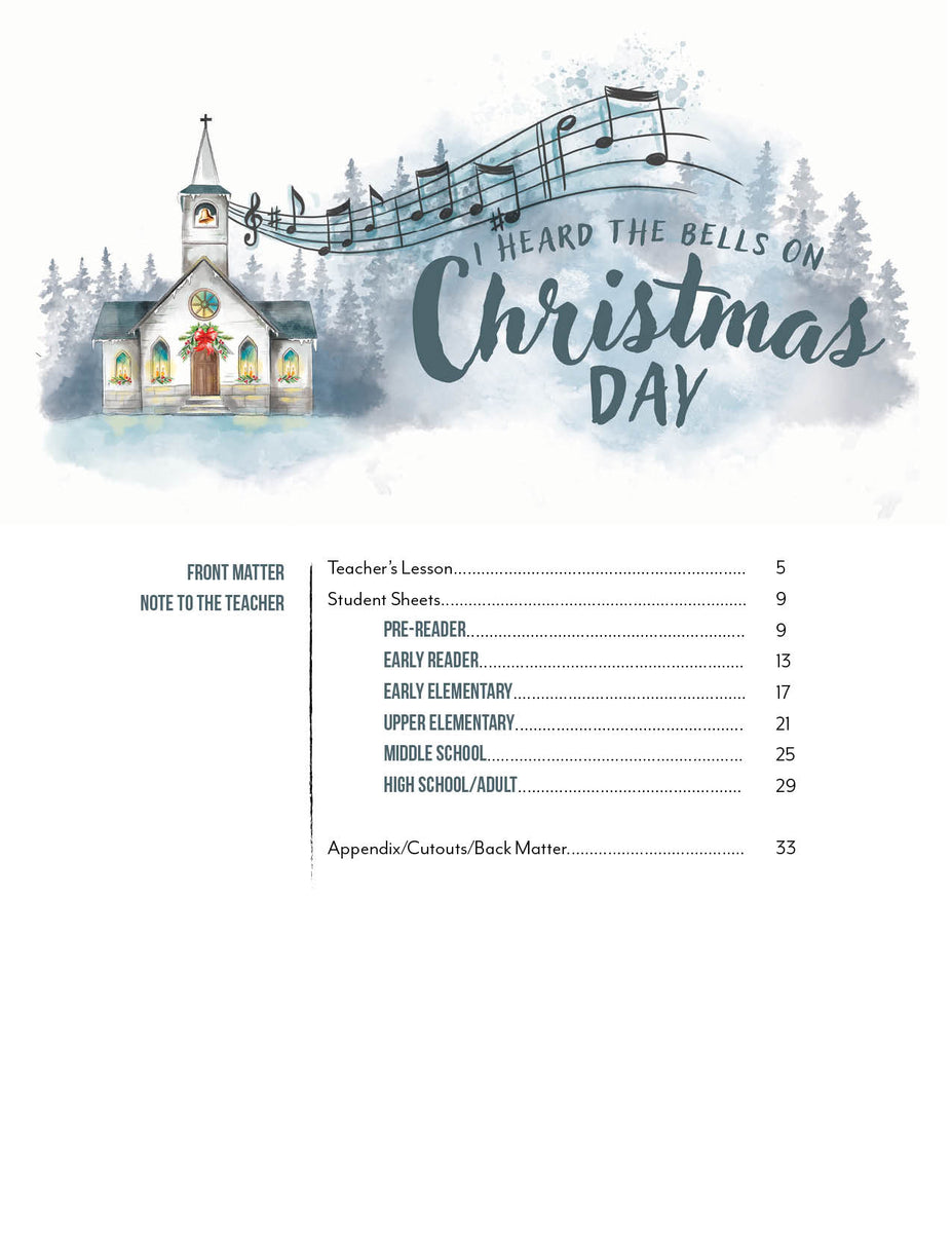 I Heard the Bells on Christmas Day Hymn Study – Gather 'Round Homeschool