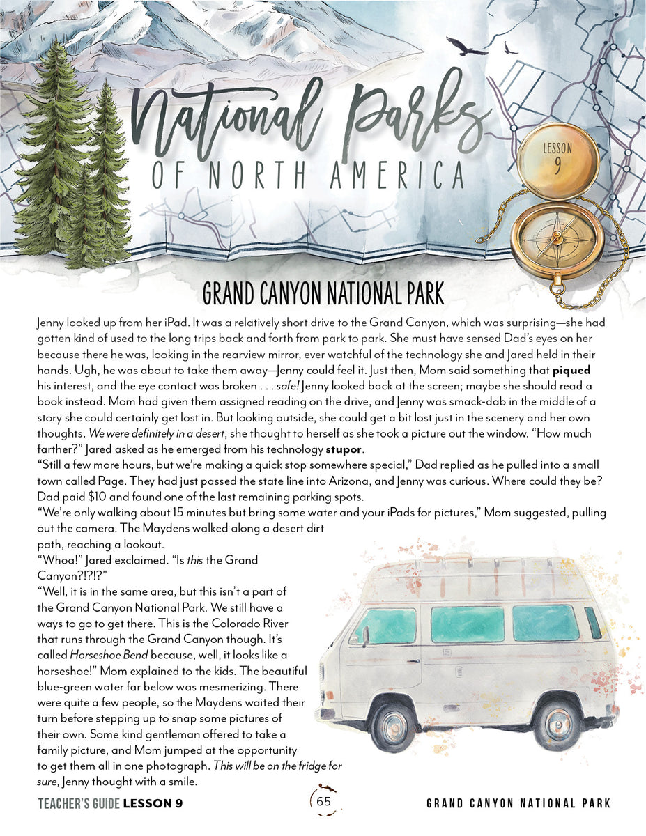 National Parks Digital Bundles – Gather 'Round Homeschool