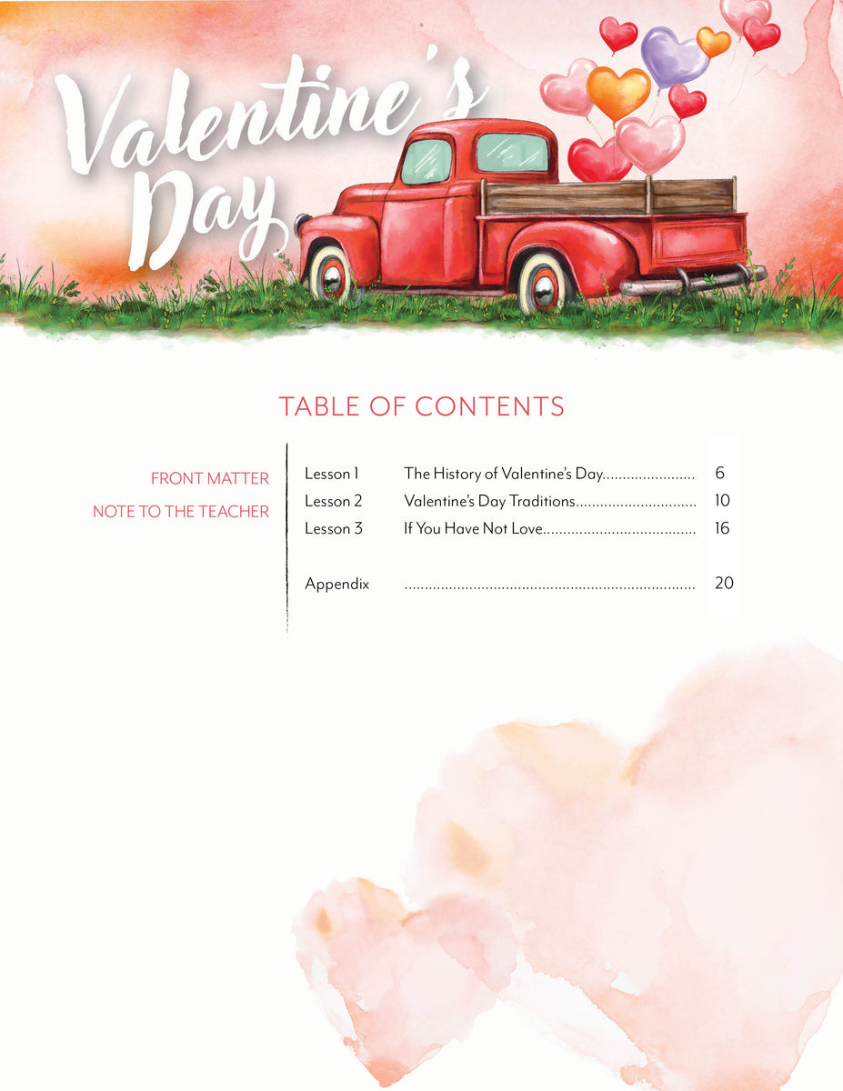 Valentine's Day Digital Bundles – Gather 'Round Homeschool