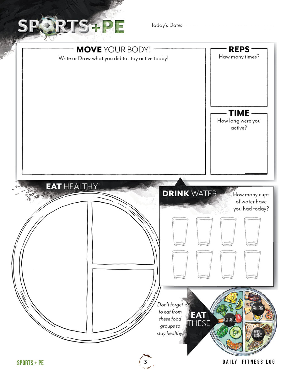 Sports + PE Digital Daily Fitness Log – Gather 'Round Homeschool