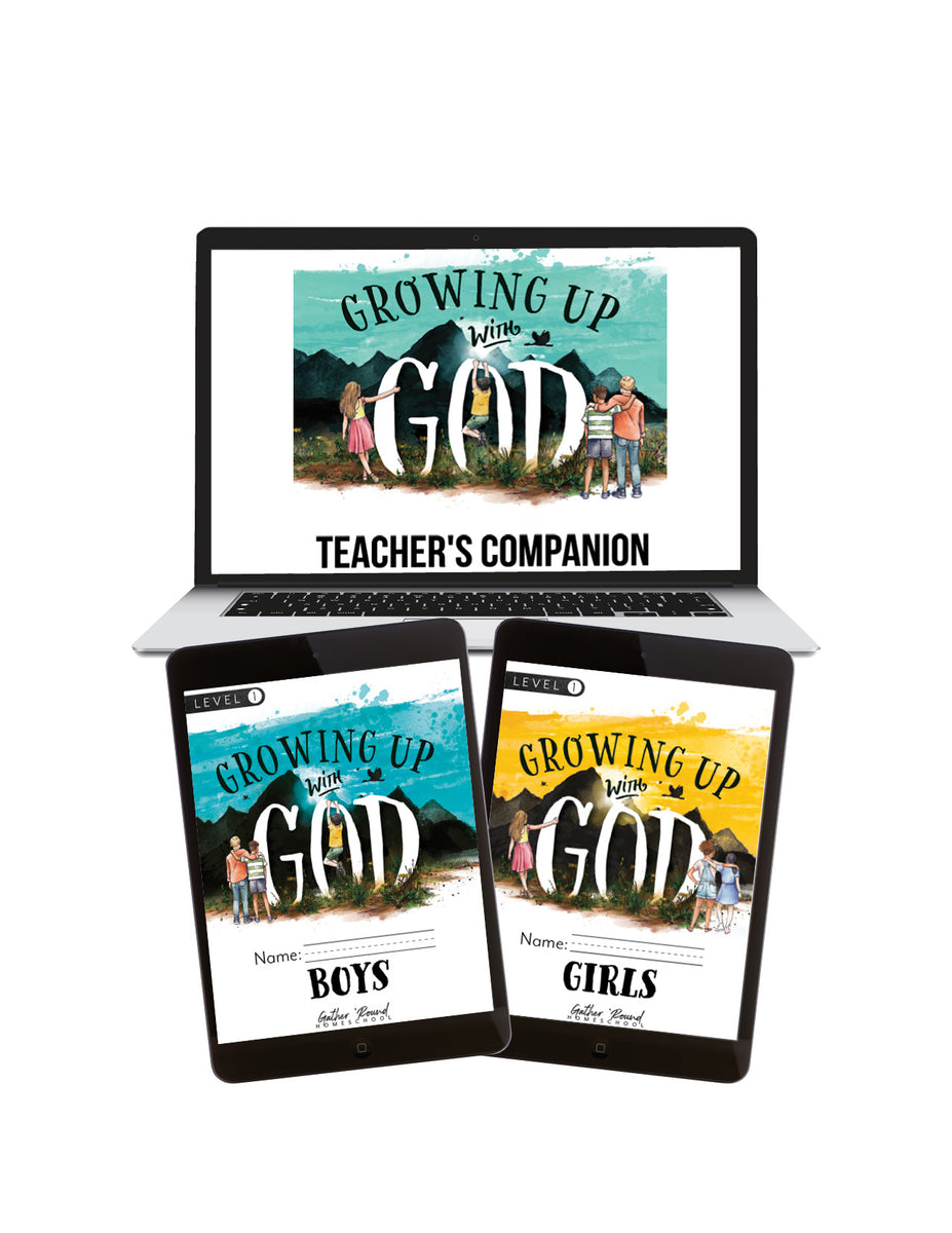 Growing Up with God Digital Bundle – Gather 'Round Homeschool