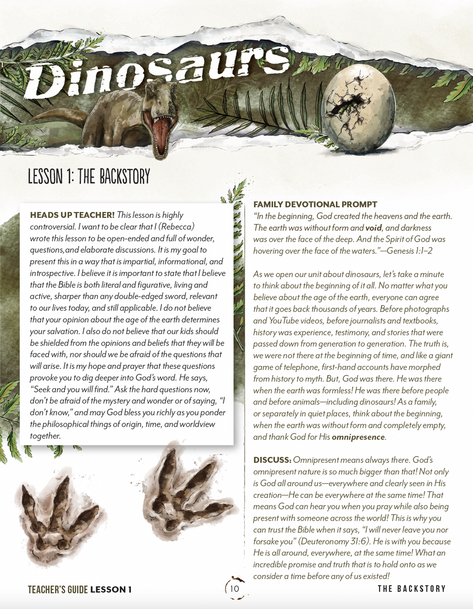 Dinosaurs Digital Bundles – Gather 'Round Homeschool