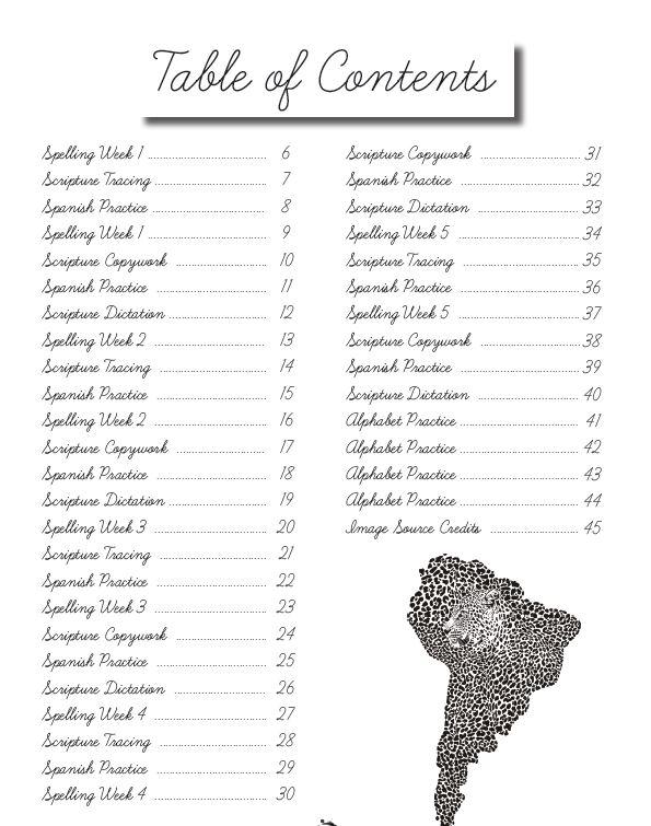 South America Cursive Writing Digital Book – Gather 'Round Homeschool