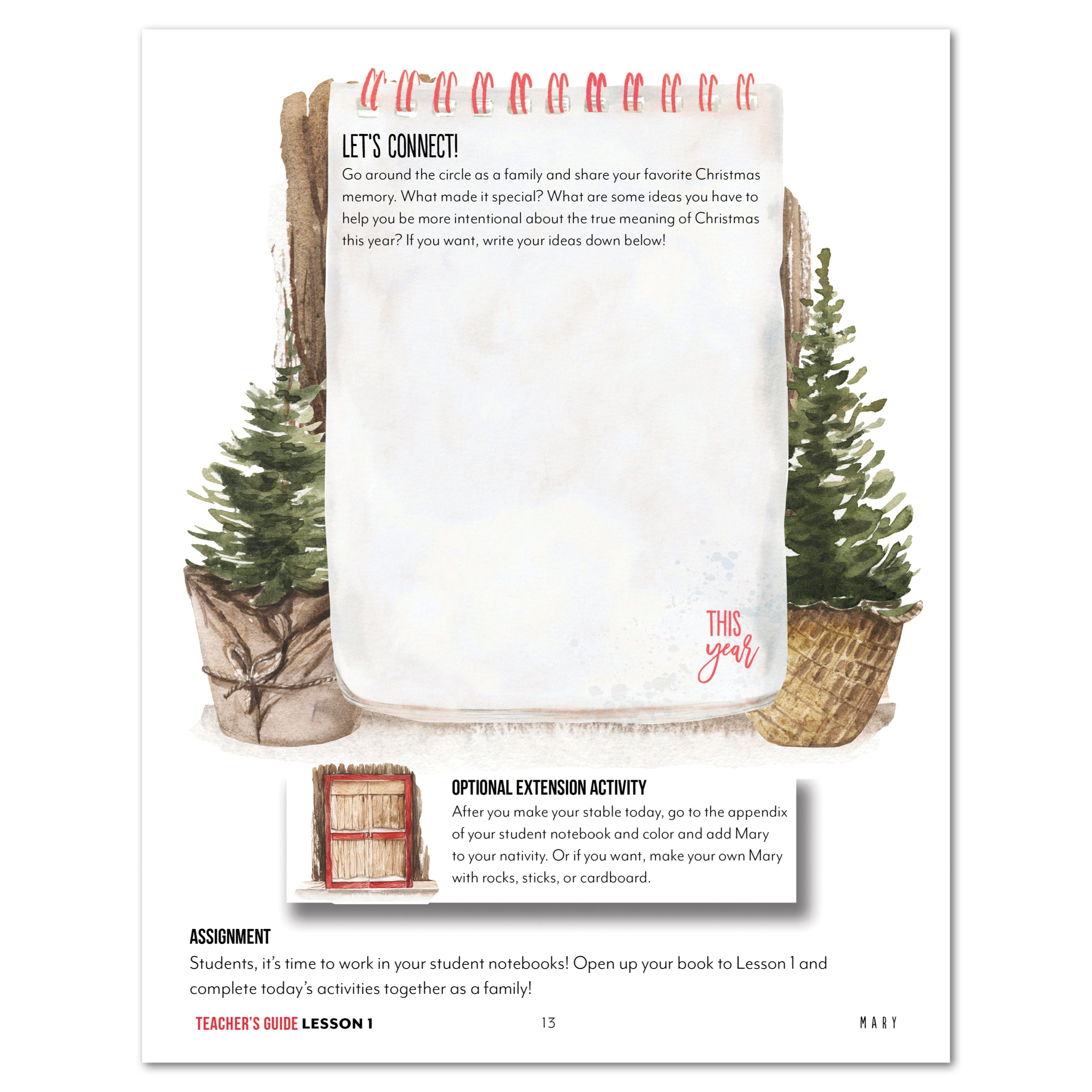 First Christmas Unit (Digital Bundles) – Gather 'Round Homeschool