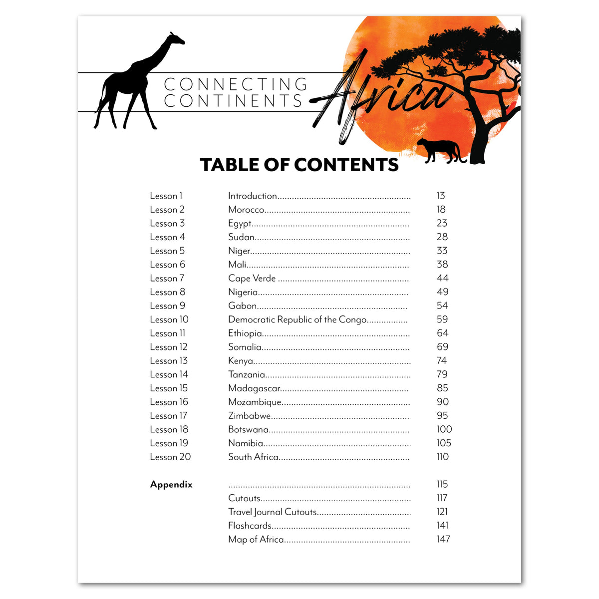 Africa Unit (Digital Bundles) – Gather 'Round Homeschool