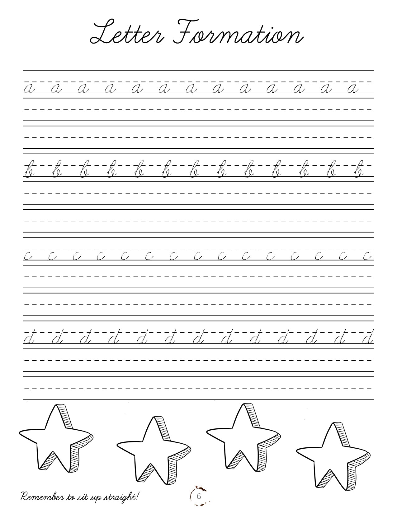 Space Cursive Writing Digital Book – Gather 'Round Homeschool