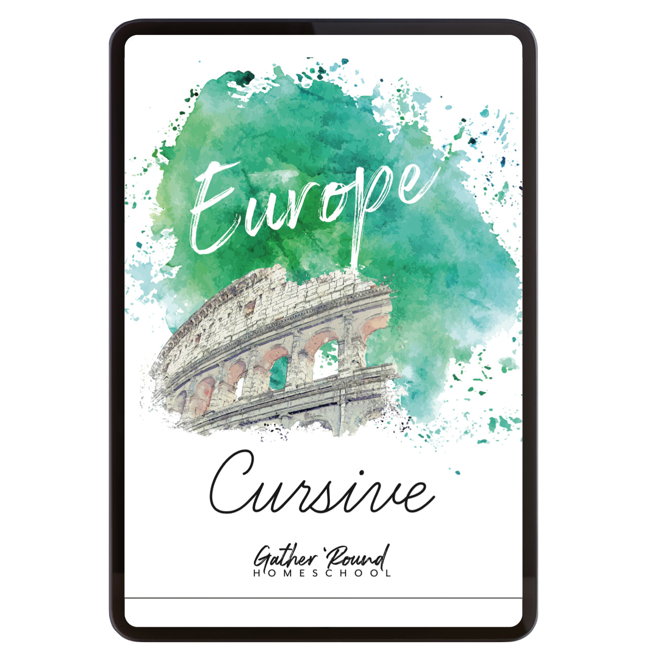 Europe Cursive Writing Digital Book – Gather 'Round Homeschool Canada
