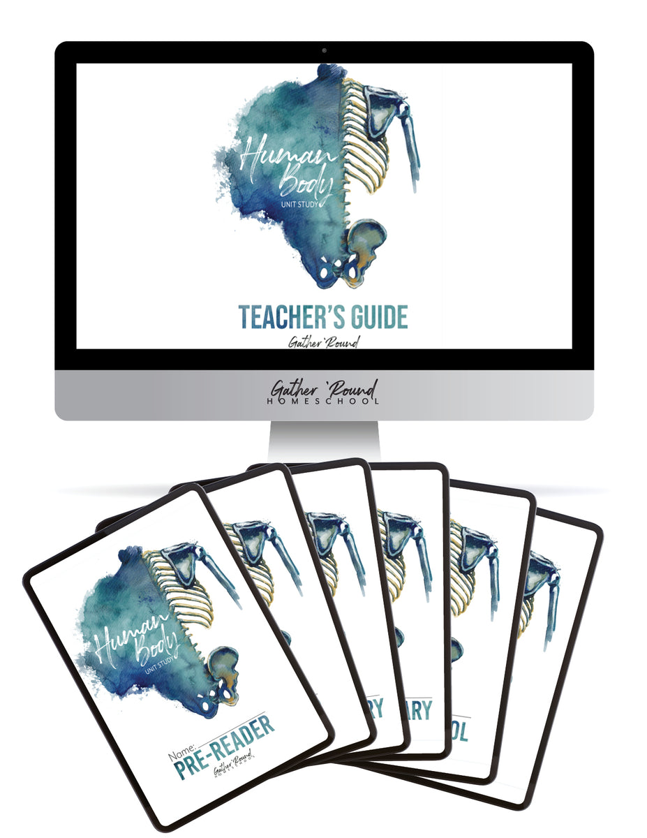 Human Body Digital Bundles – Gather 'Round Homeschool