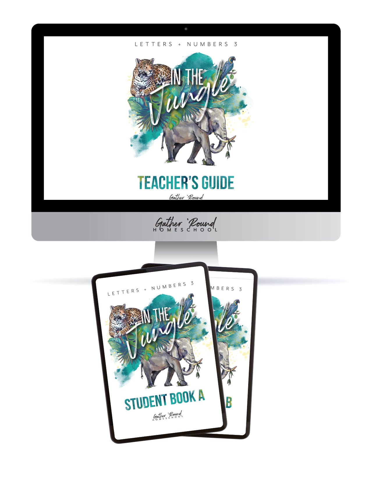 Letters + Numbers 3: Digital Bundle – Gather 'Round Homeschool