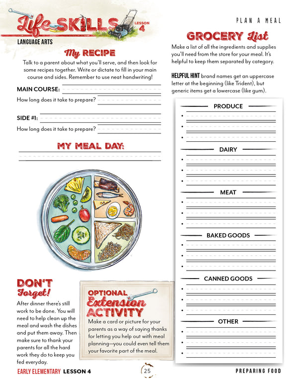Life Skills Digital Bundles – Gather 'Round Homeschool Canada