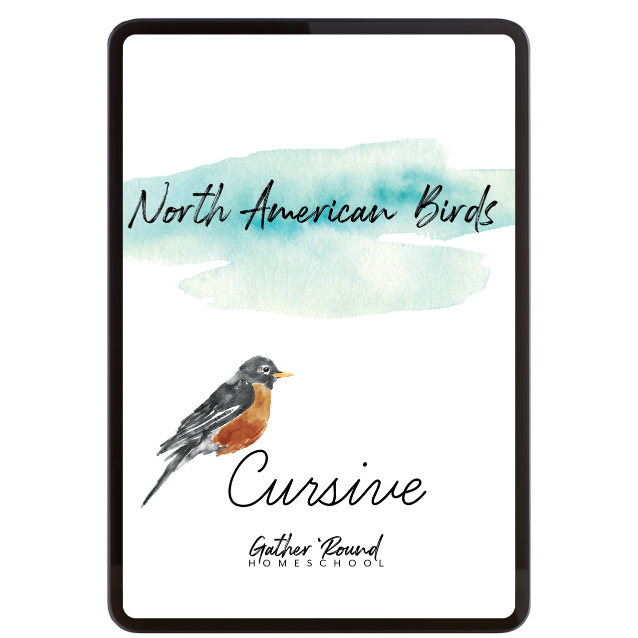 North American Birds Cursive Writing Digital Book – Gather 'Round ...