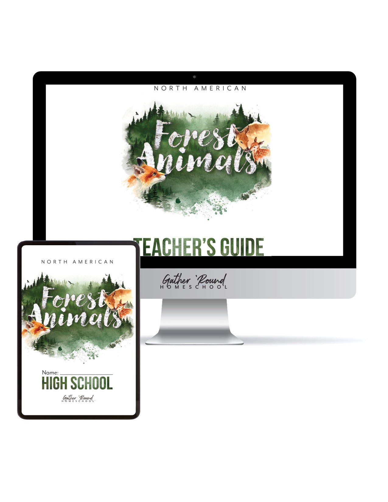 North American Forest Animals Digital Bundles – Gather 'Round Homeschool