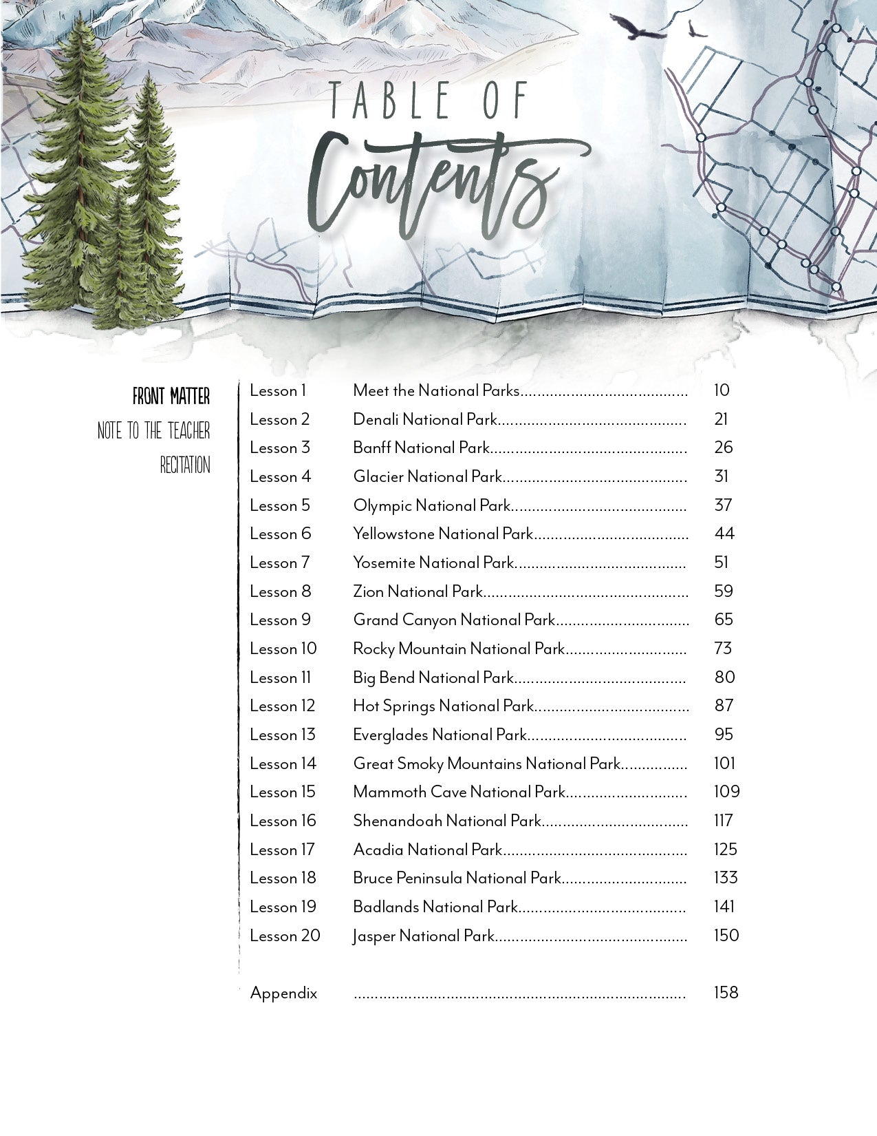 National Parks Digital Bundles – Gather 'Round Homeschool