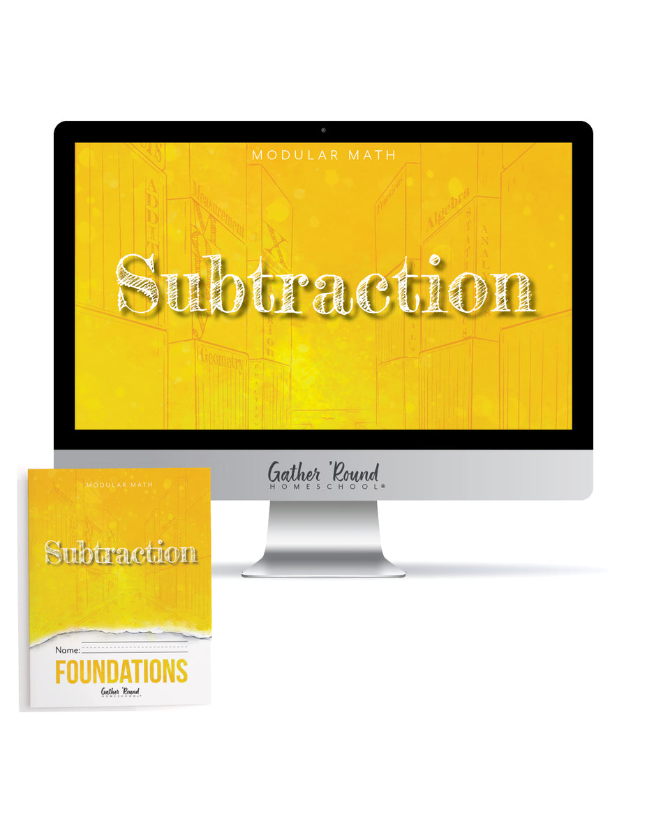 Modular Math: Subtraction Skill Builders – Gather 'Round Homeschool