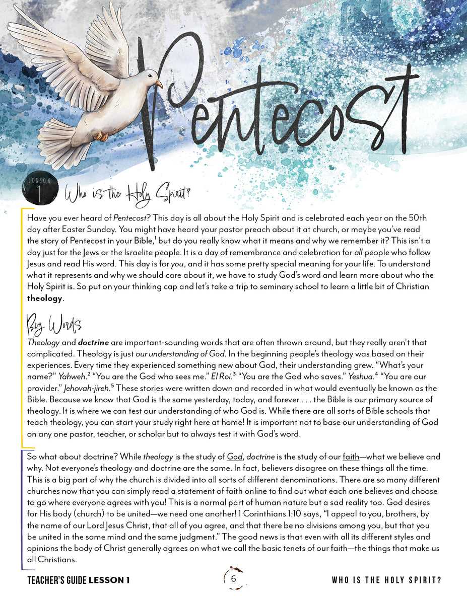 Pentecost Mini Unit Digital Bundle – Gather 'Round Homeschool