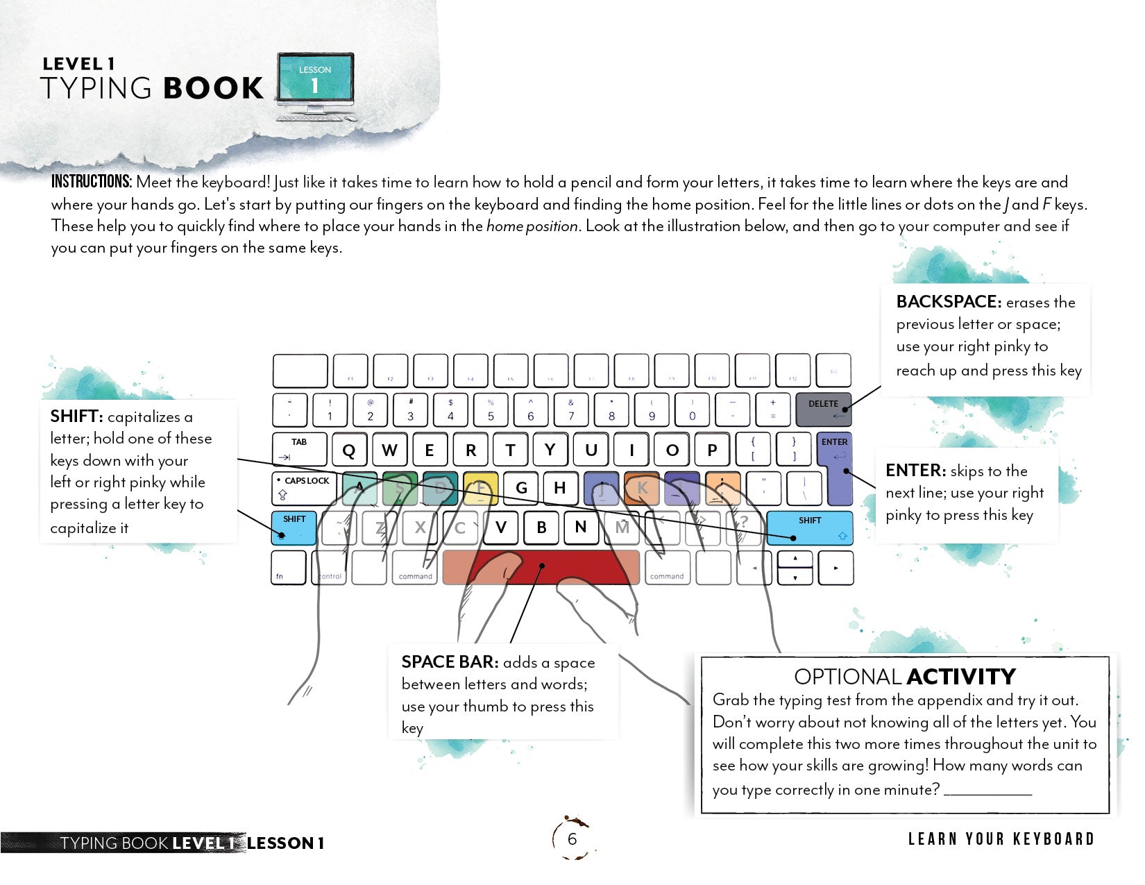 Typing Book Digital – Gather 'Round Homeschool