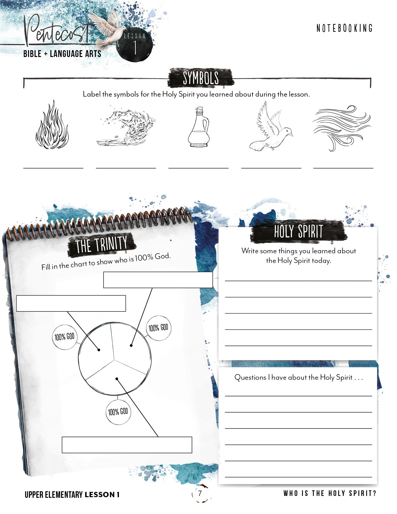 Pentecost Mini Unit Digital Bundle – Gather 'Round Homeschool