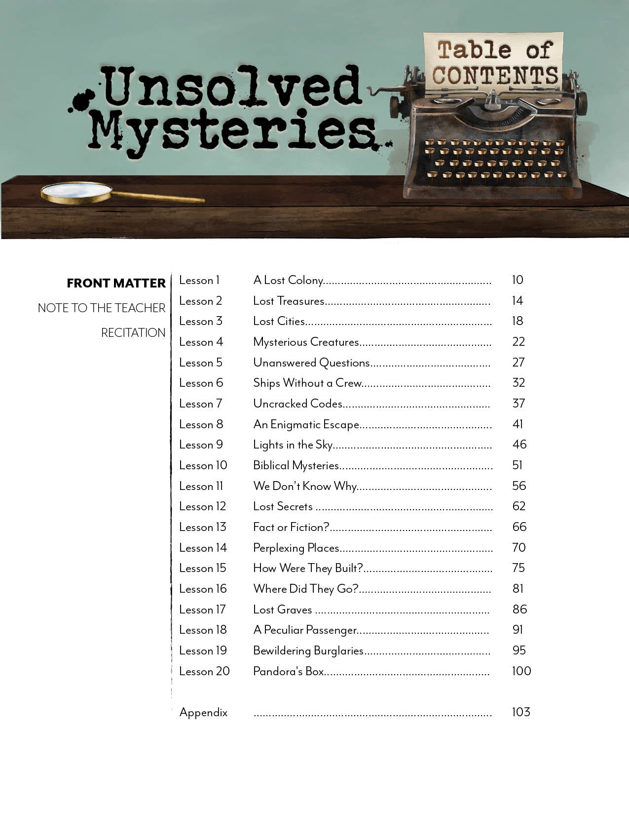 Digital Unsolved Mysteries Unit Study for All Ages! – Gather 'Round ...