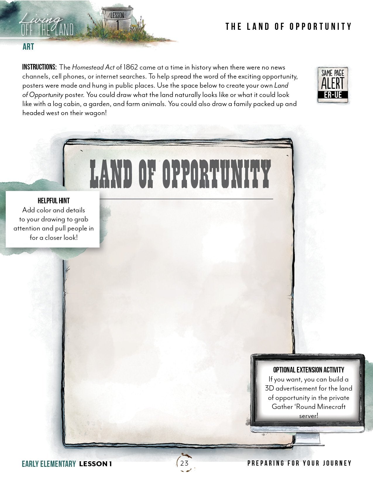 Living Off the Land Digital Bundles – Gather 'Round Homeschool