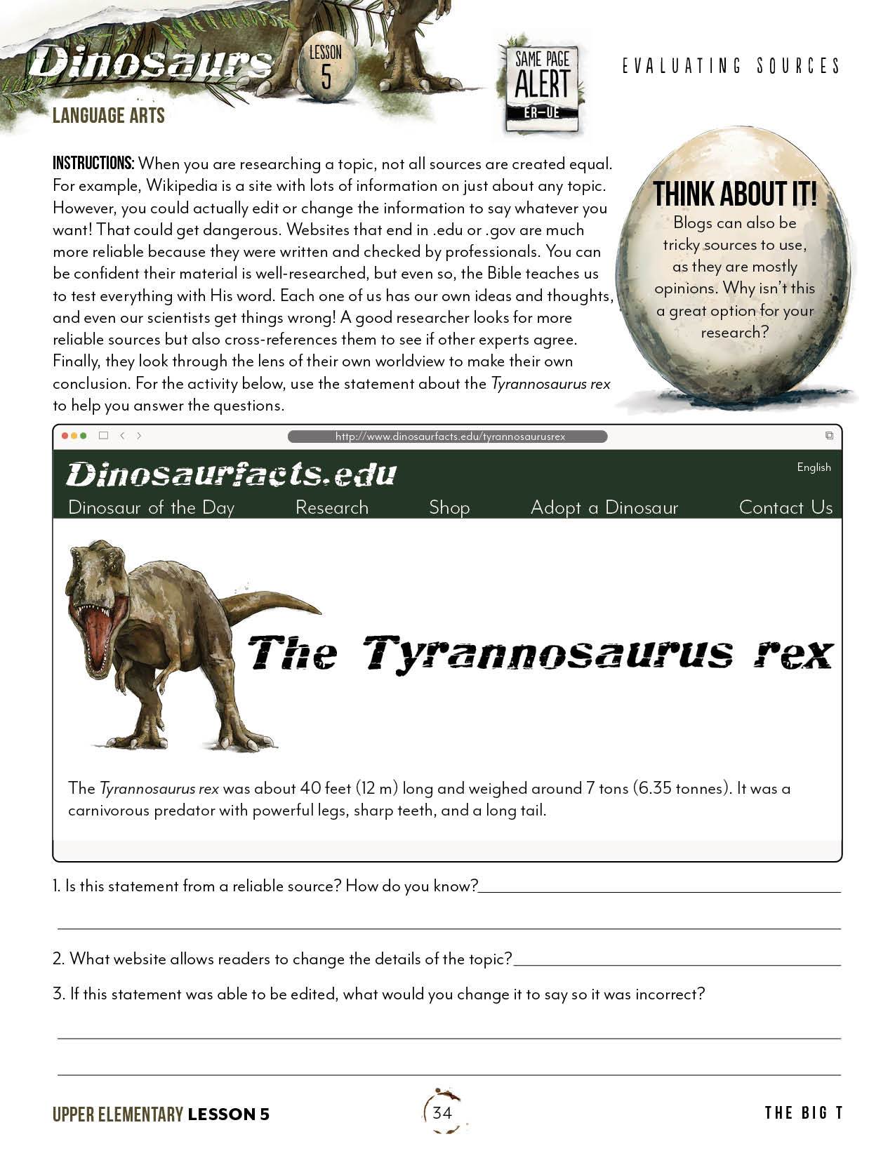 Dinosaurs Digital Bundles – Gather 'Round Homeschool