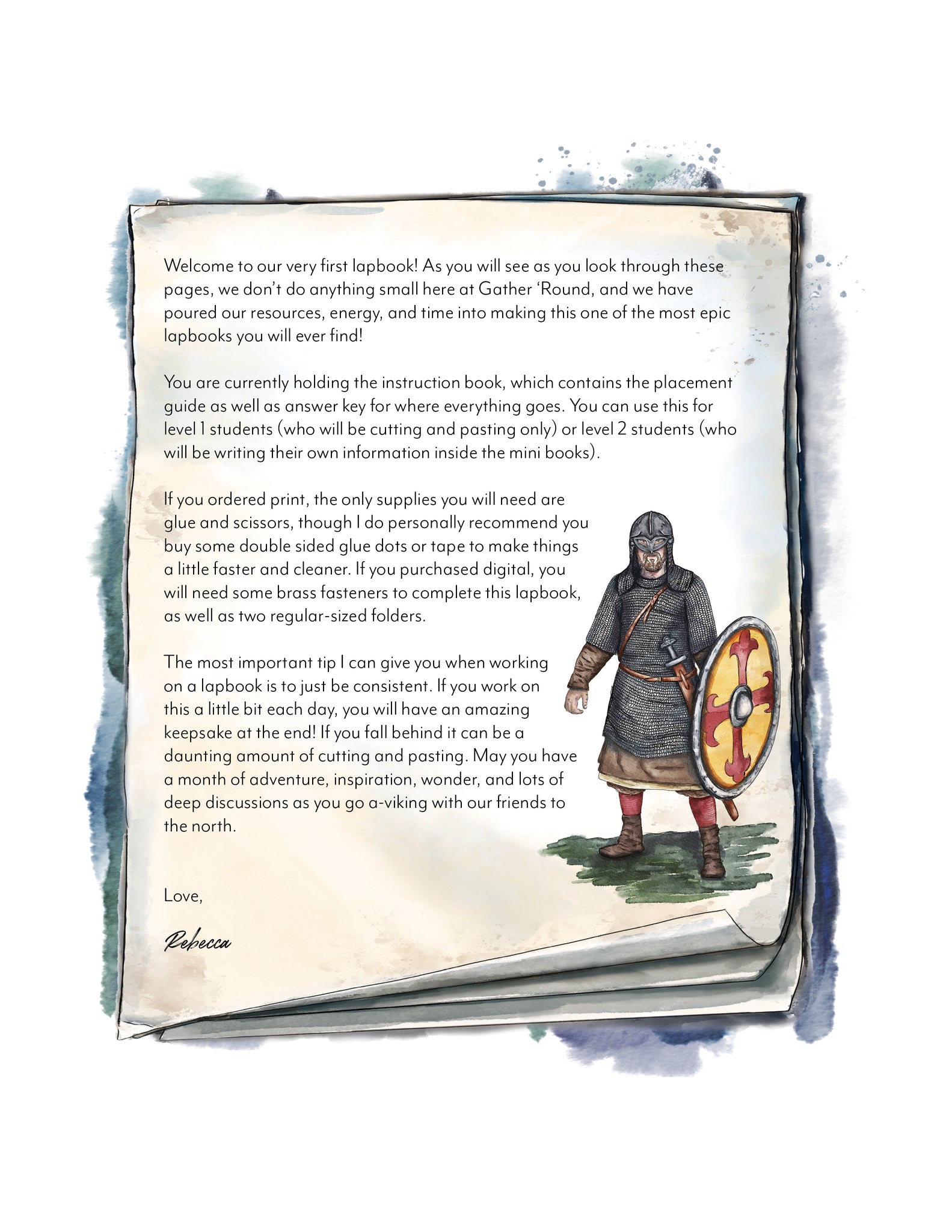 Vikings Digital Lapbook – Gather 'Round Homeschool