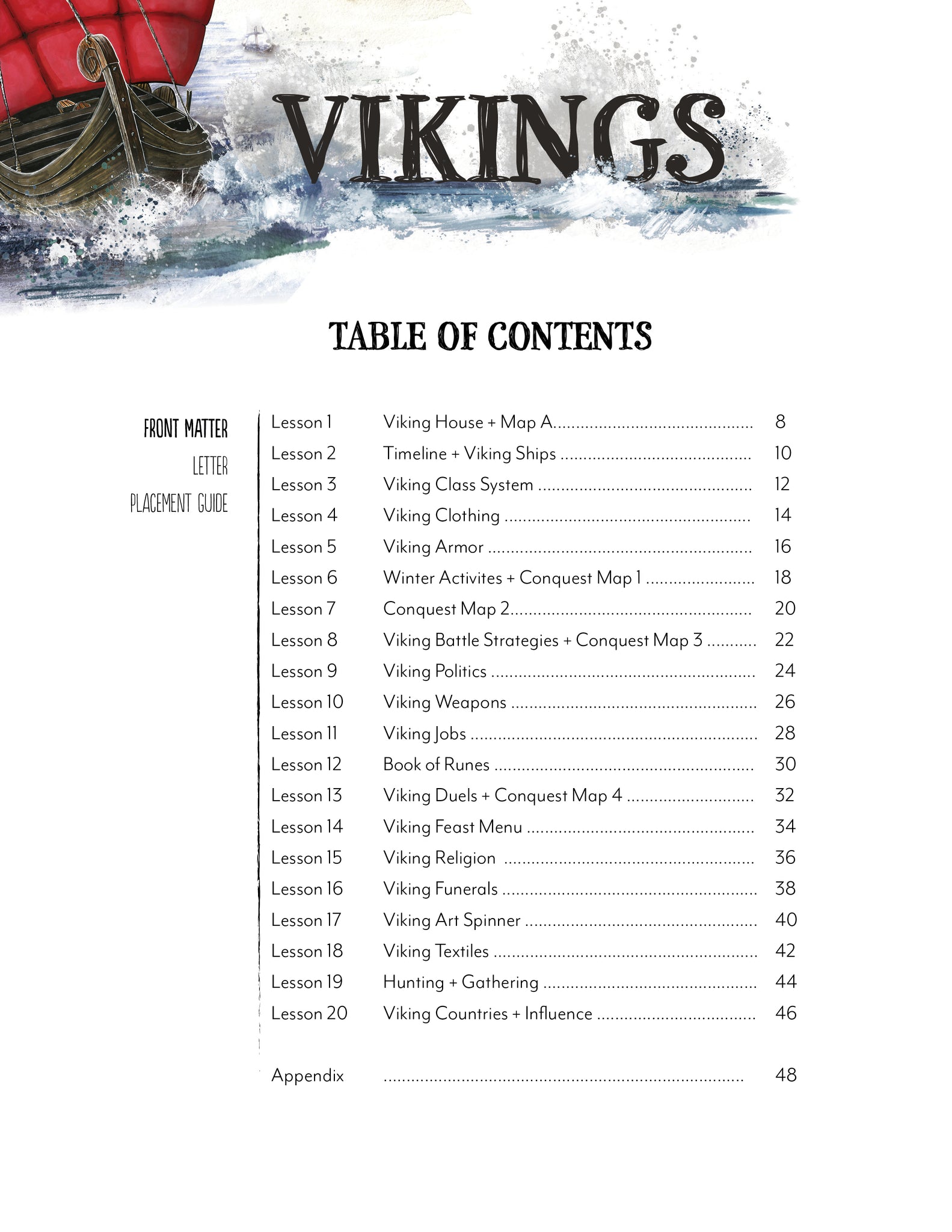 Vikings Digital Lapbook – Gather 'Round Homeschool