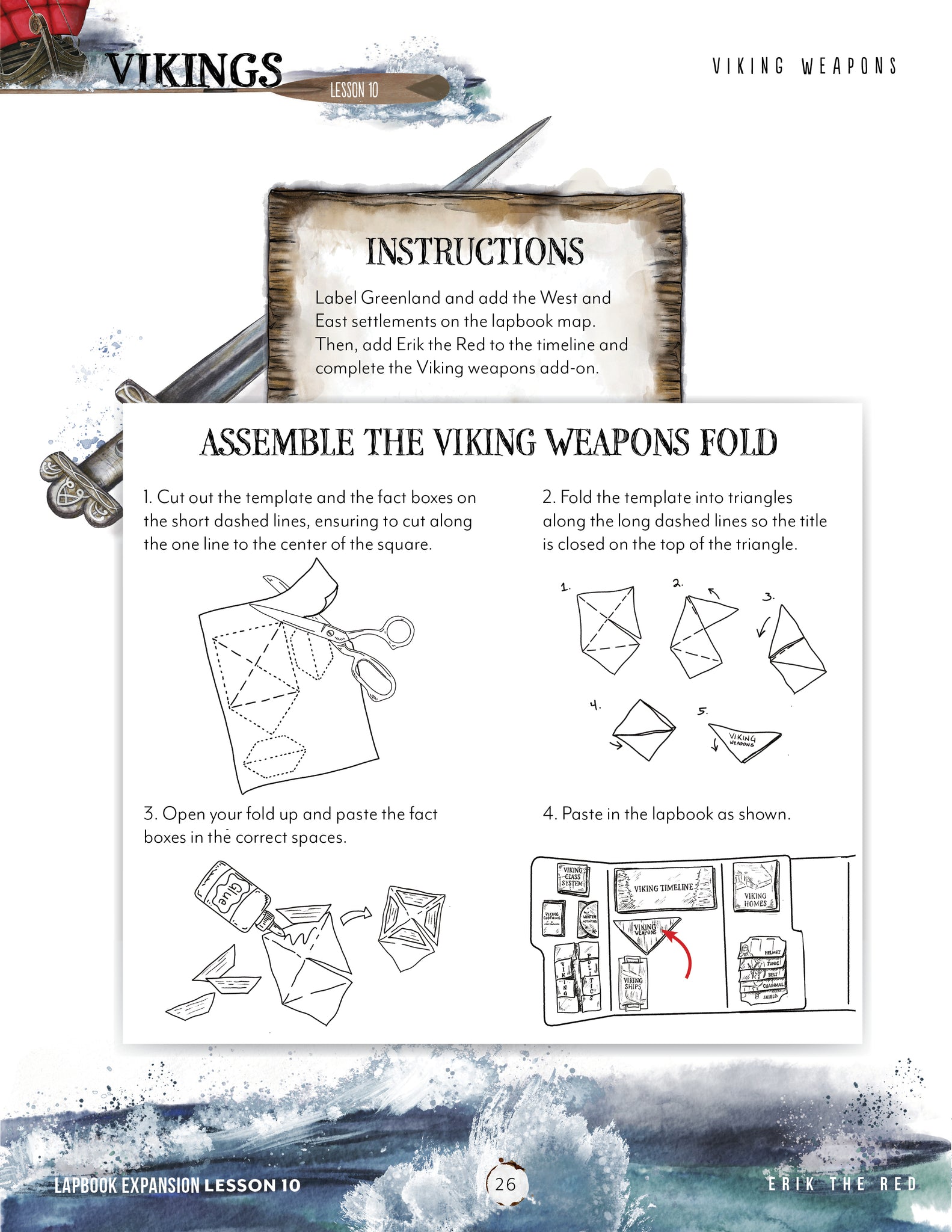 Vikings Digital Lapbook – Gather 'Round Homeschool