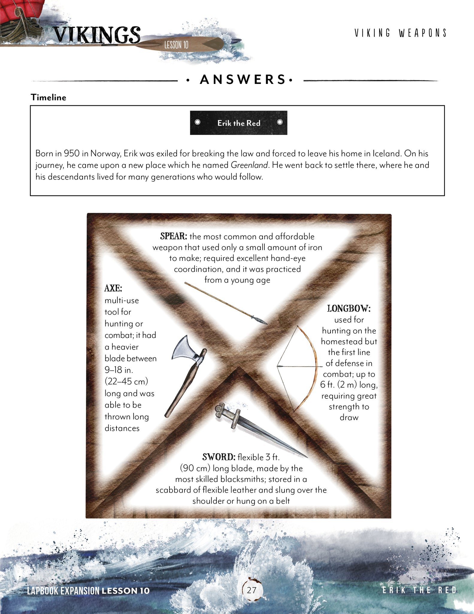 Vikings Digital Lapbook – Gather 'Round Homeschool