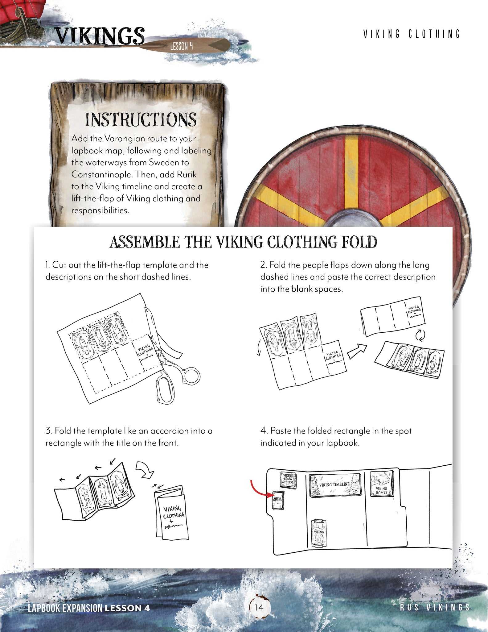 Vikings Digital Lapbook – Gather 'Round Homeschool