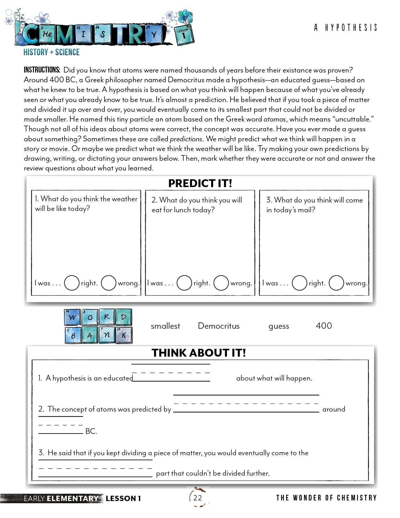 Chemistry Digital Bundles – Gather 'Round Homeschool