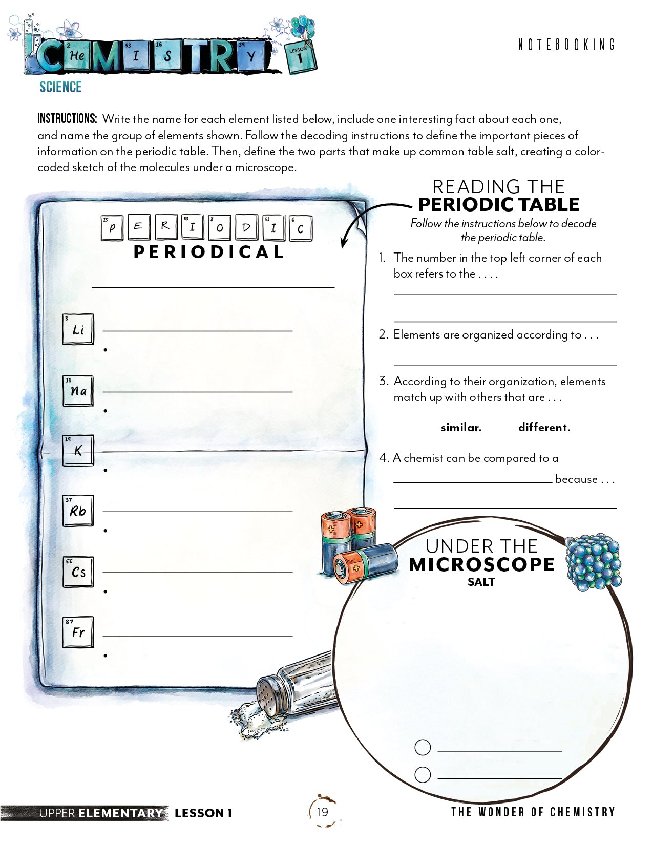 Chemistry Digital Bundles – Gather 'Round Homeschool