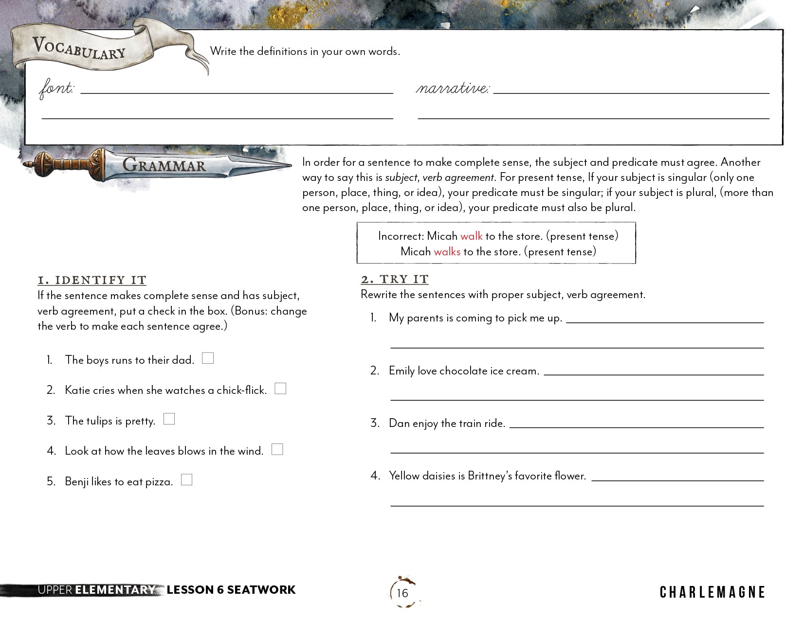 Middle Ages Digital Seatwork Books – Gather 'Round Homeschool