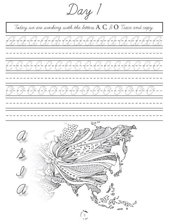 Asia Cursive Writing Digital Book – Gather 'Round Homeschool
