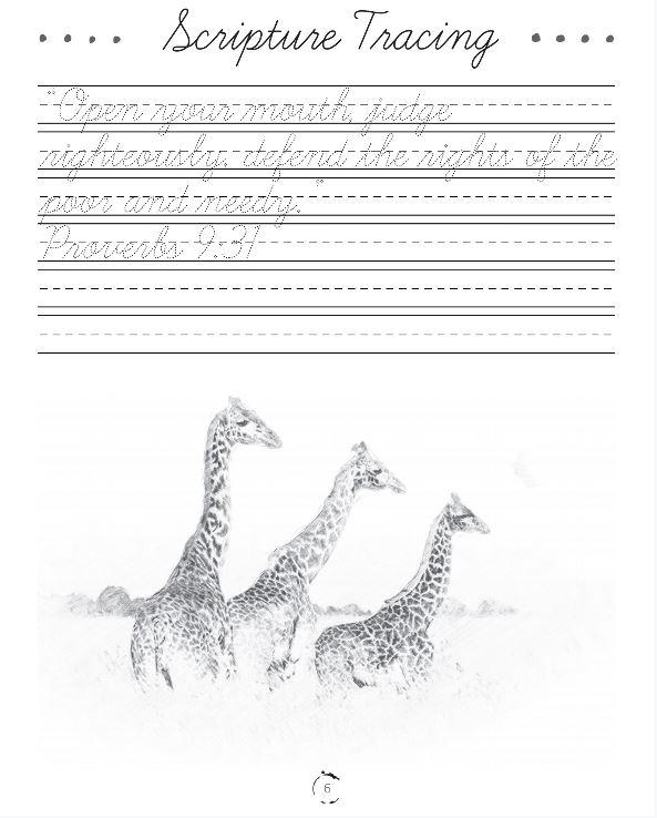 Africa Cursive Writing Digital Book – Gather 'Round Homeschool
