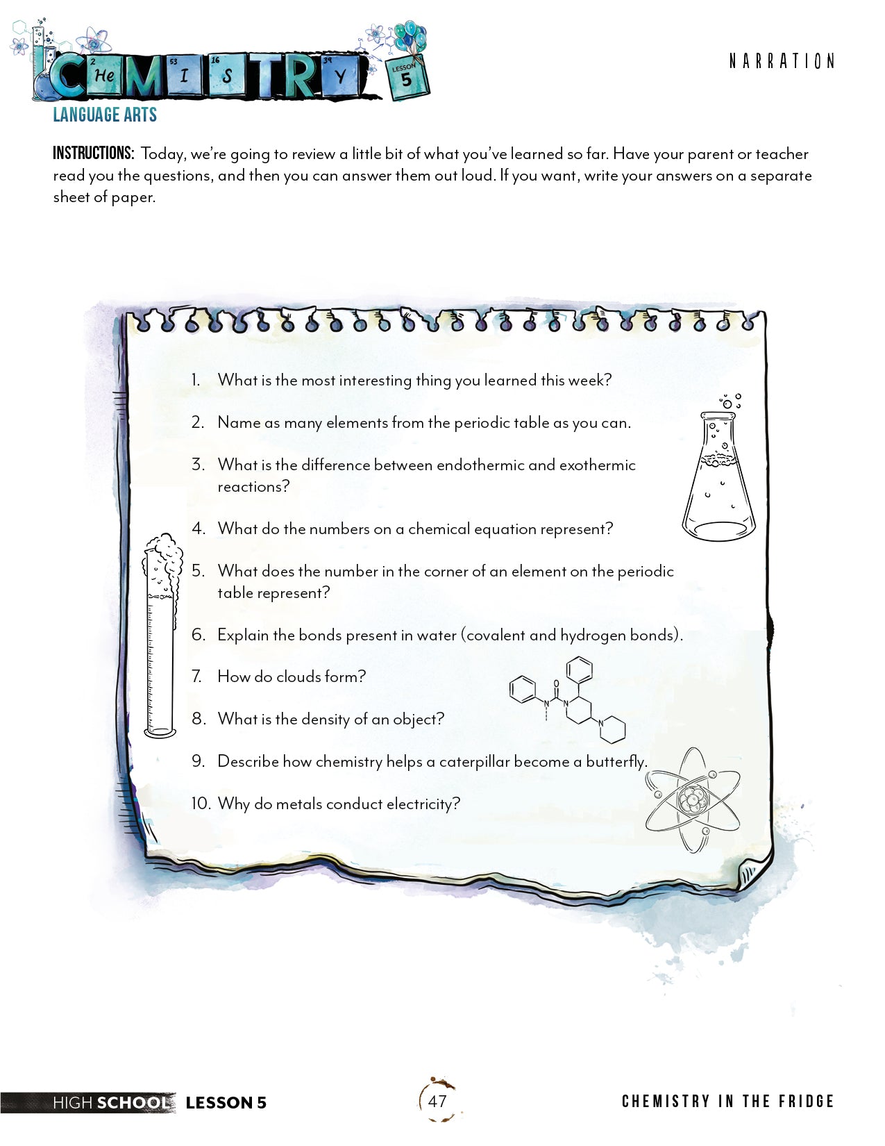 Chemistry Digital Bundles – Gather 'Round Homeschool Canada