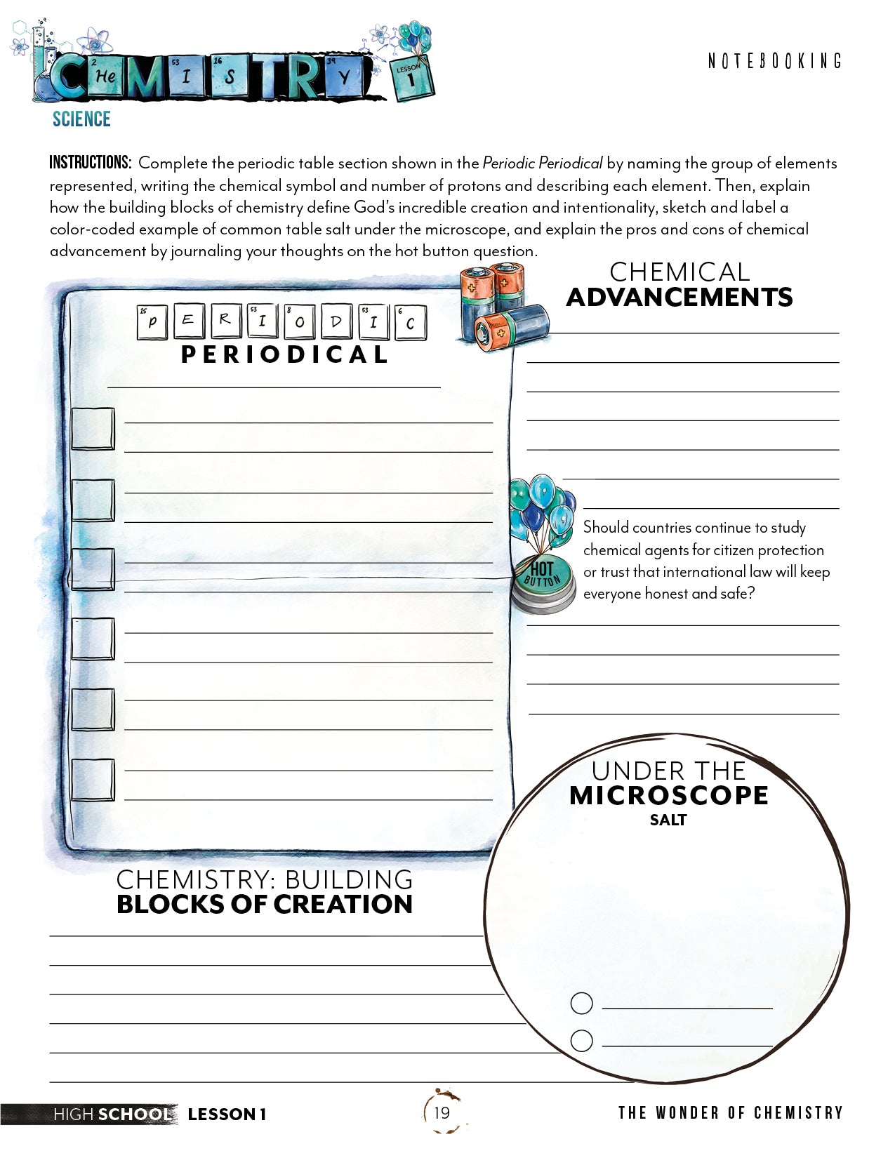 Chemistry Digital Bundles – Gather 'Round Homeschool Canada