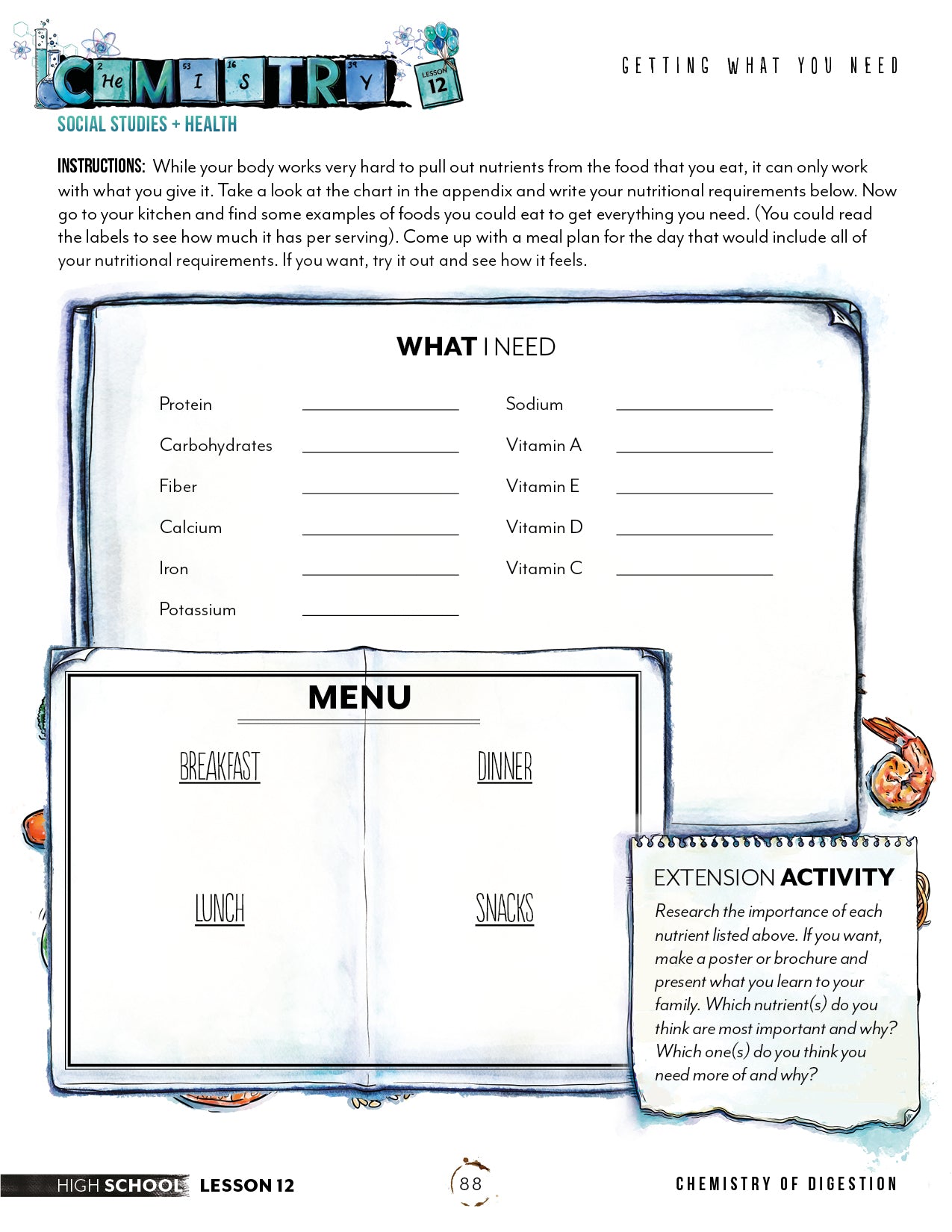 Chemistry Digital Bundles – Gather 'Round Homeschool Canada