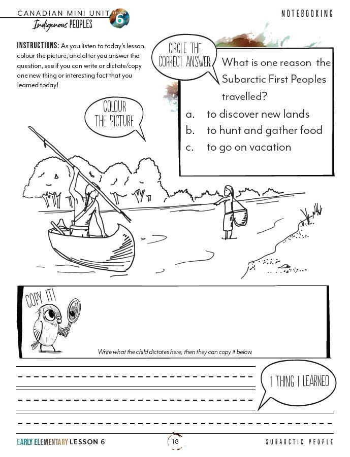 Indigenous Peoples Digital Bundles – Gather 'Round Homeschool