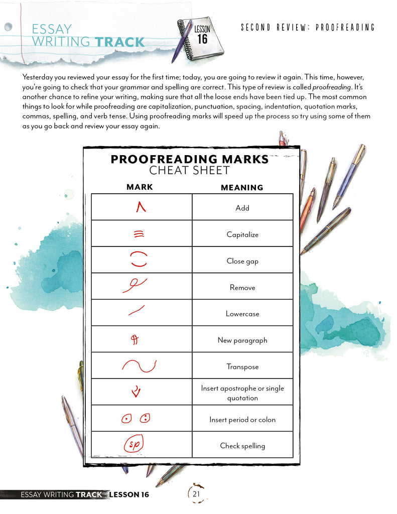 Essay Digital Writing Track – Gather 'Round Homeschool
