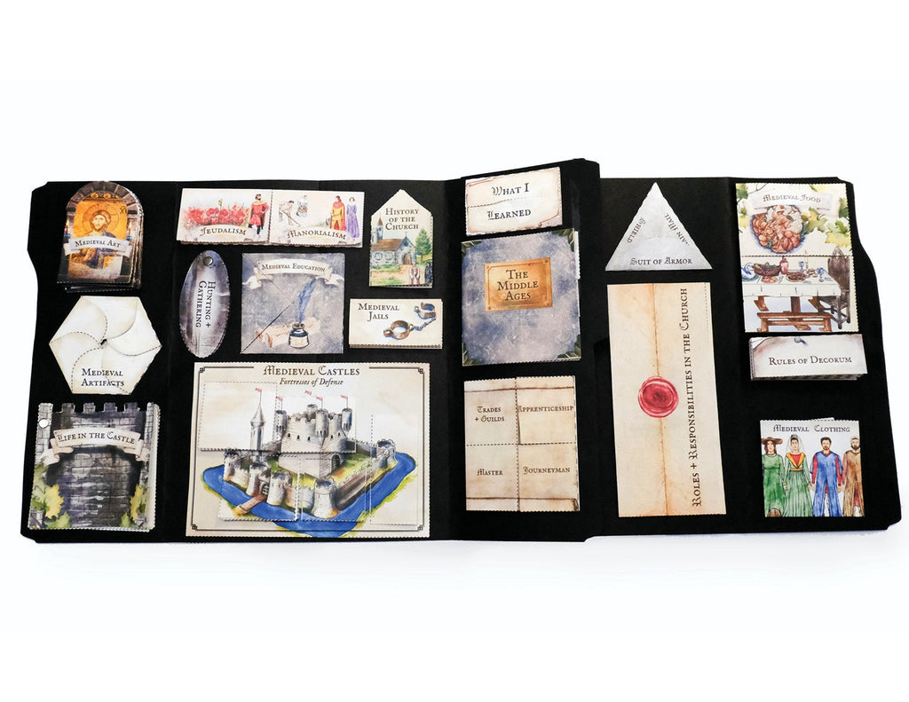 Middle Ages Lapbook Digital Bundle – Gather 'Round Homeschool