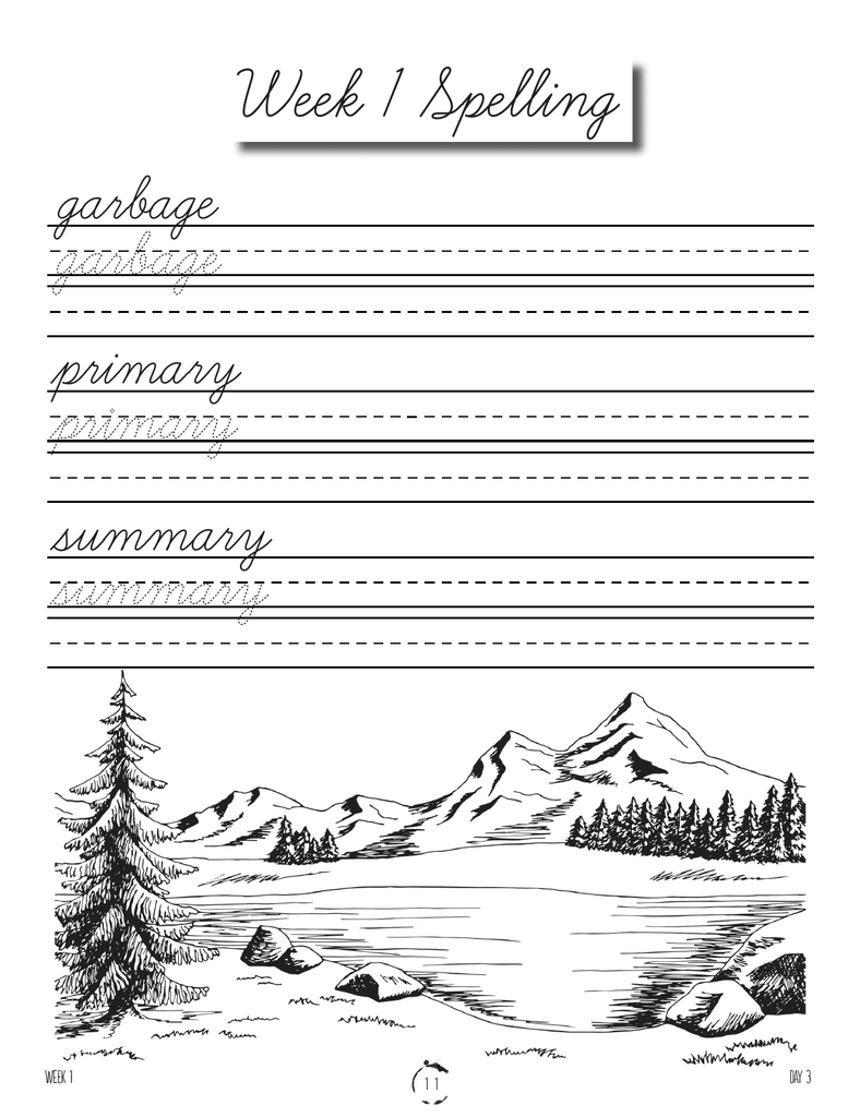 Artists Cursive Writing Digital Book – Gather 'Round Homeschool