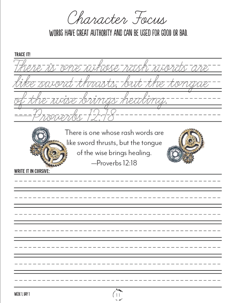 Inventions and Ideas Cursive Writing Digital Book – Gather 'Round ...