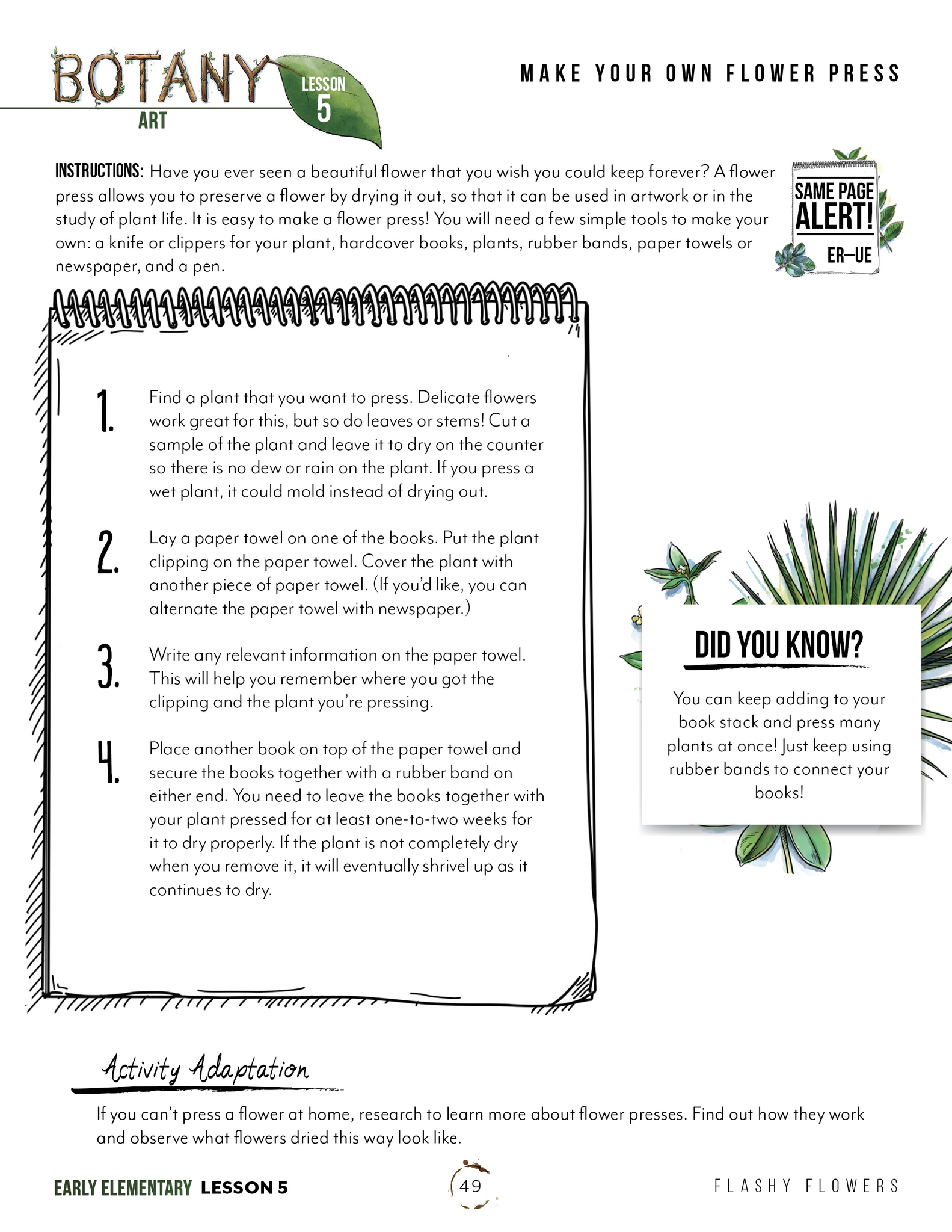 Botany Digital Bundles – Gather 'Round Homeschool Canada