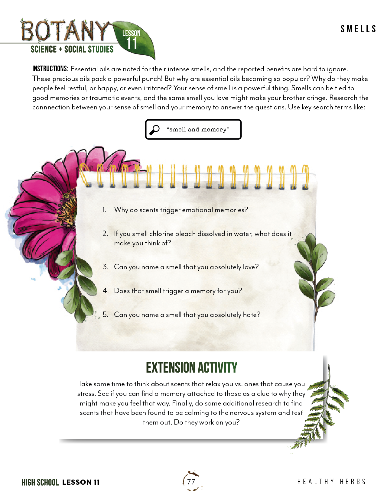 Botany Digital Bundles – Gather 'Round Homeschool