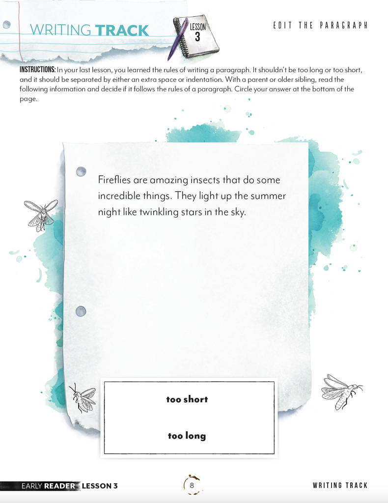 Paragraph Digital Writing Track – Gather 'Round Homeschool