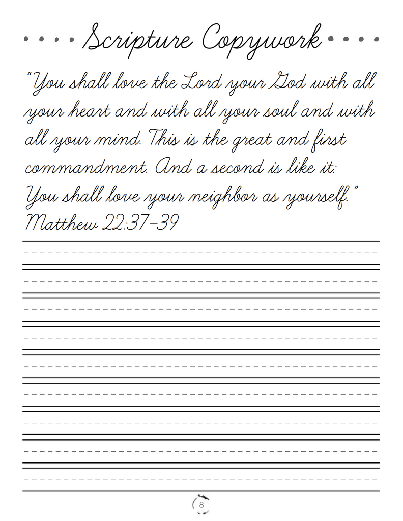 Europe Cursive Writing Digital Book – Gather 'Round Homeschool Canada