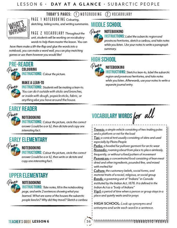 Indigenous Peoples Digital Bundles – Gather 'Round Homeschool