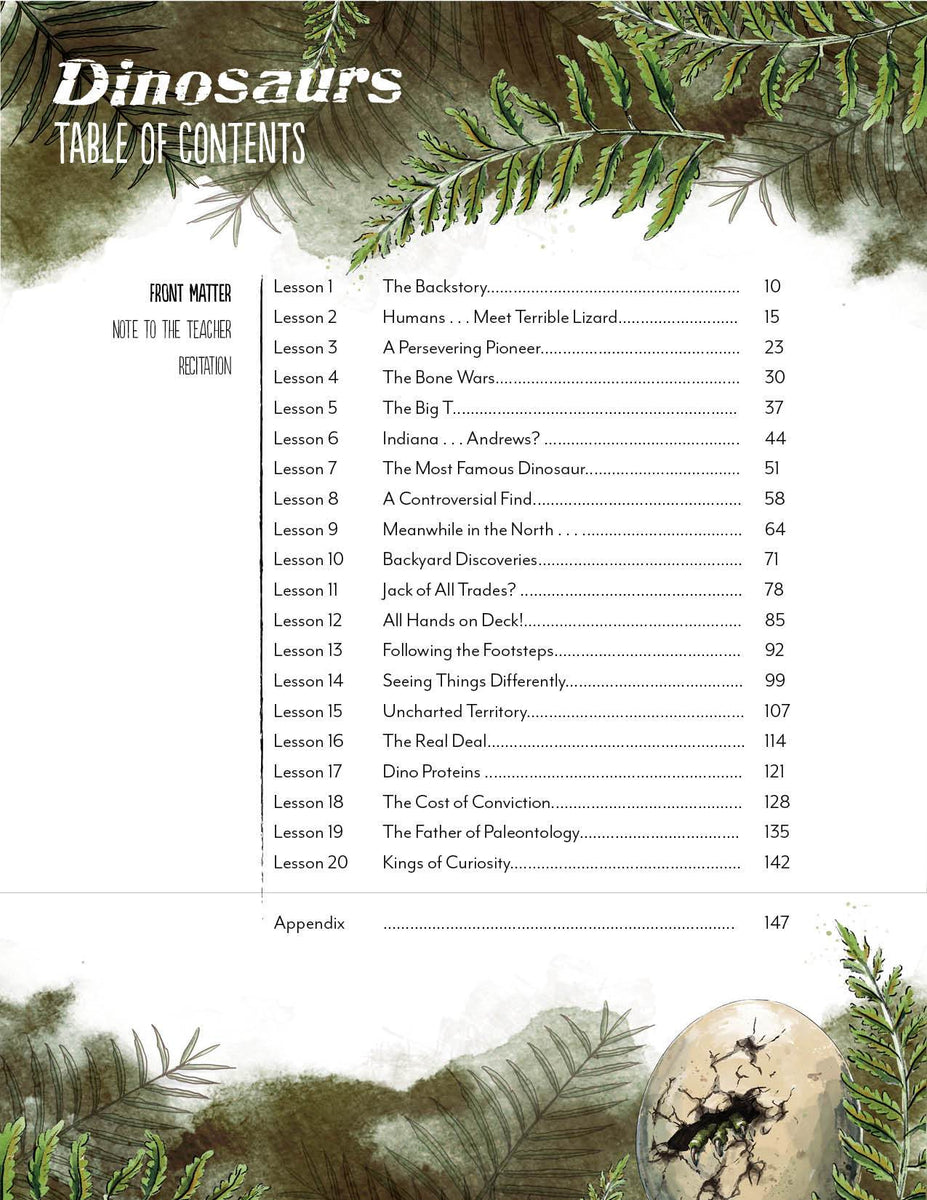 Dinosaurs Digital Bundles – Gather 'Round Homeschool